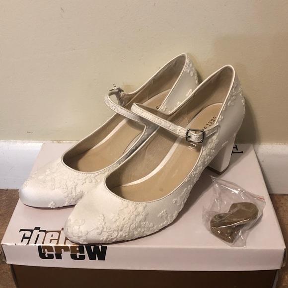 chelsea crew | Shoes | Bnib Modcloth Chelsea Crew Embroidered Mary Jane ...